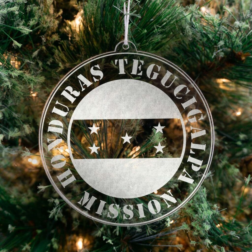 Honduras Tegucigalpa Mission Christmas Ornament – THE CHRISTMAS MISSIONARY