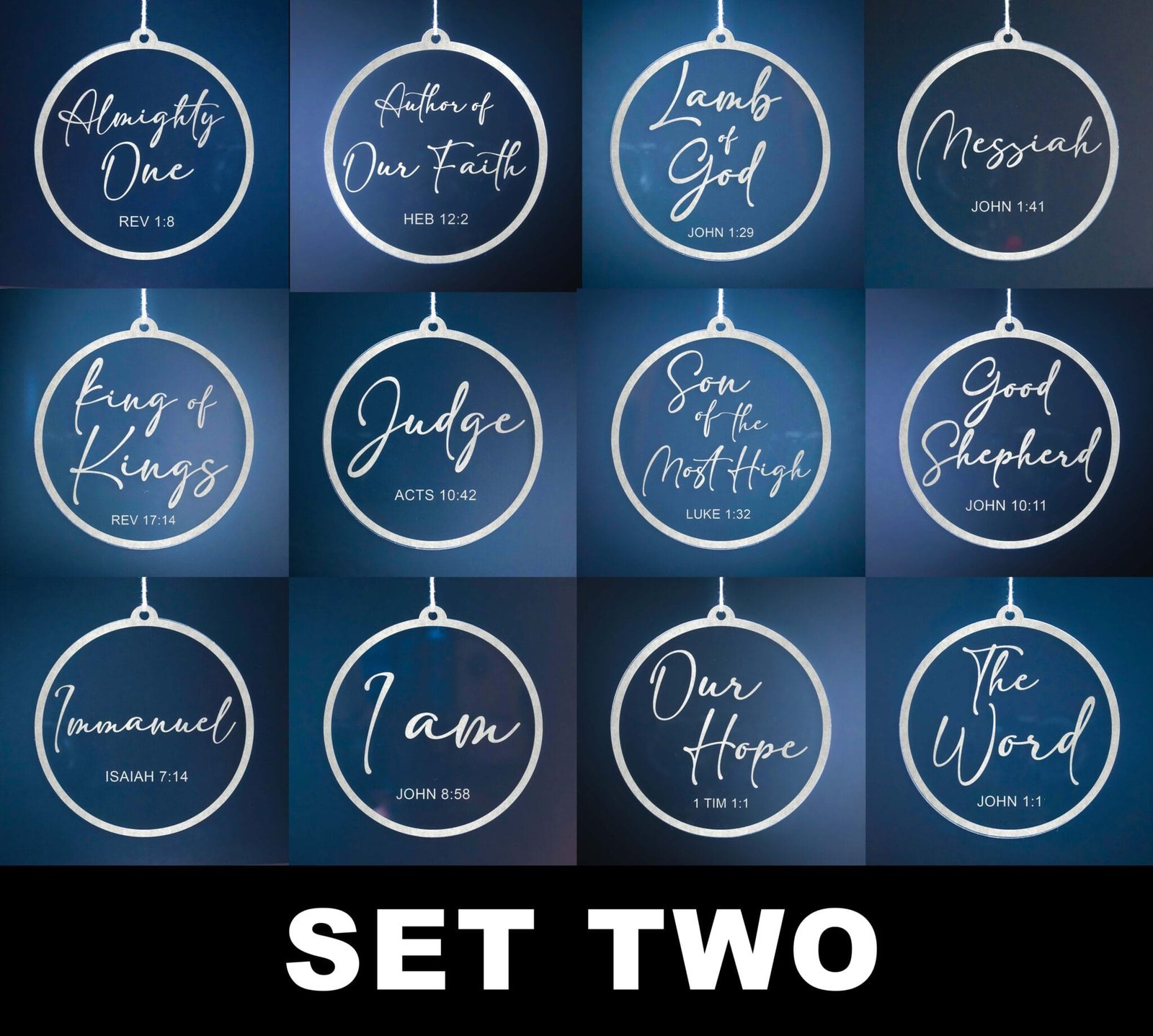 LDS 12 Names of Christ (Set 2) – THE CHRISTMAS MISSIONARY